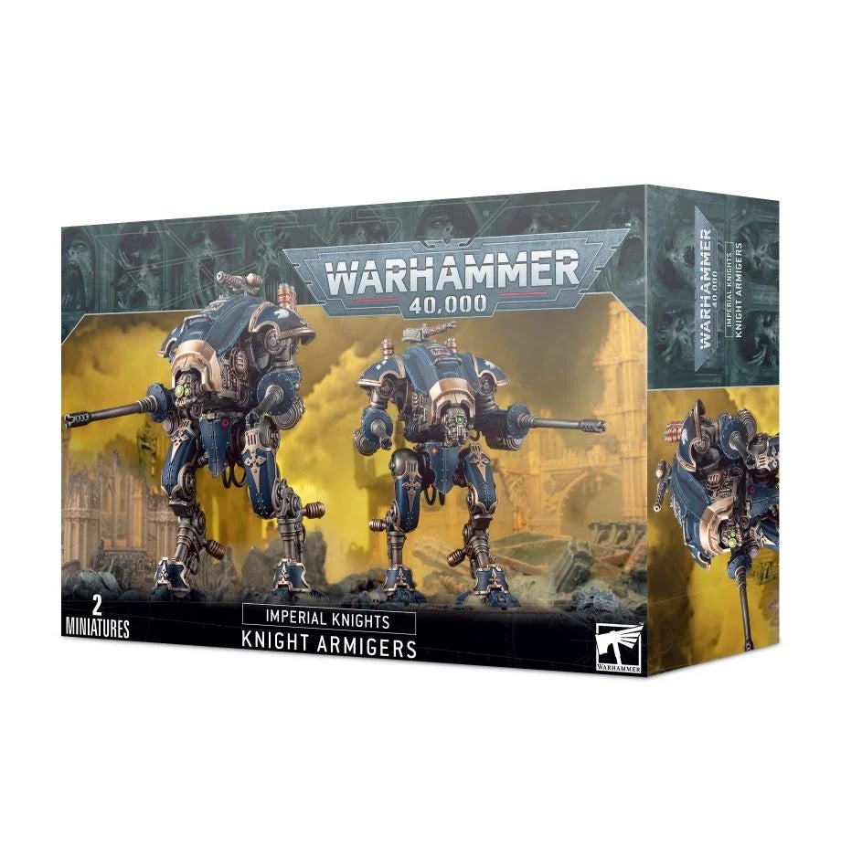 Warhammer 40K: Imperial Knights Knight Armigers | The Model Emporium ...