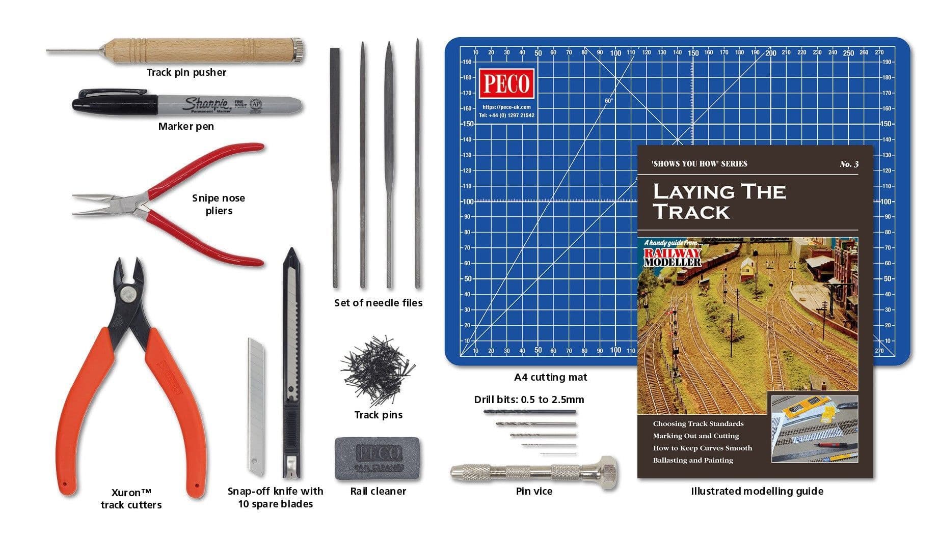 PT-100 Tracklayer's Tool Set | The Model Emporium Hobby Store ...