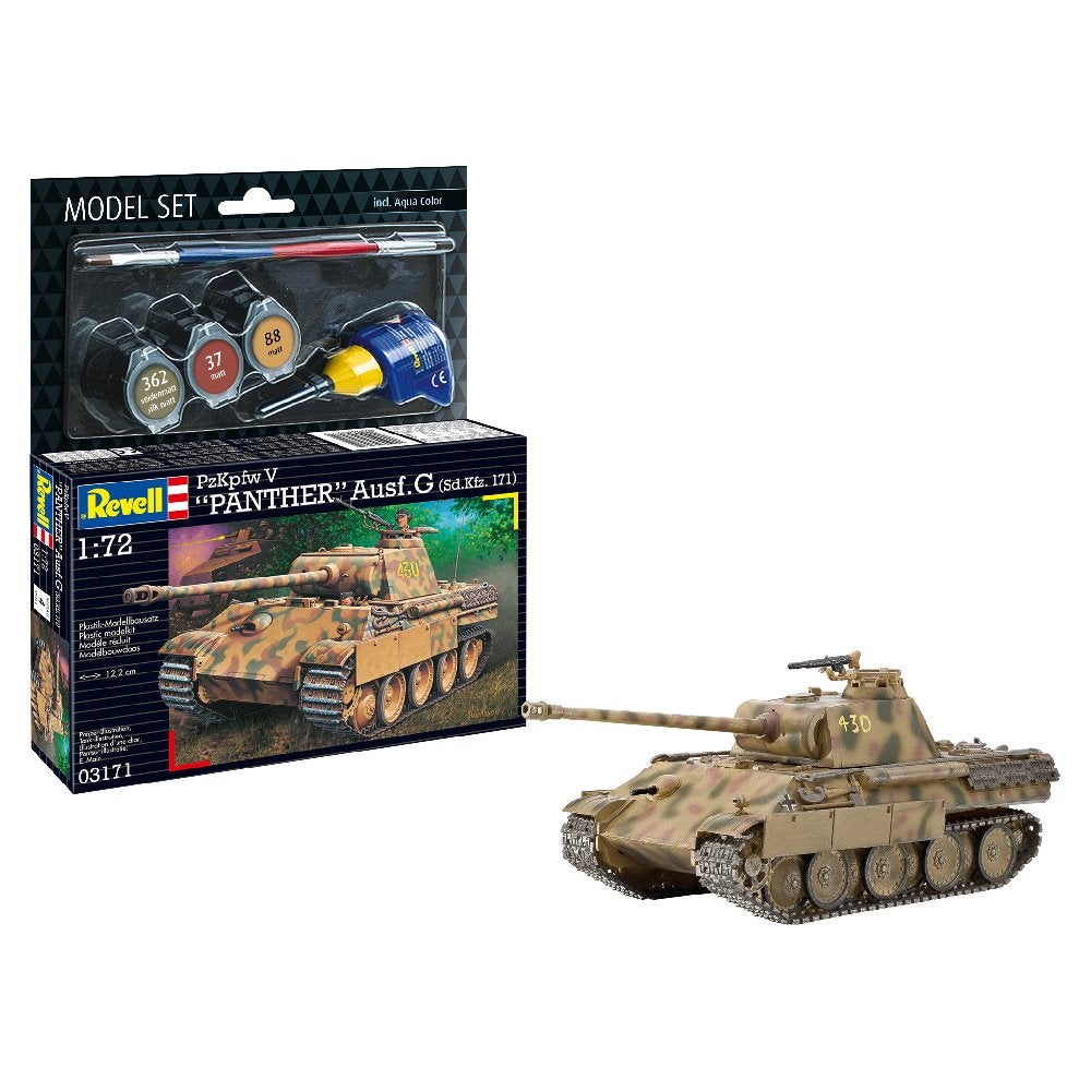 REVELL MODEL SET PANTHER AUSF. G Product Code: 63171 | The Model ...