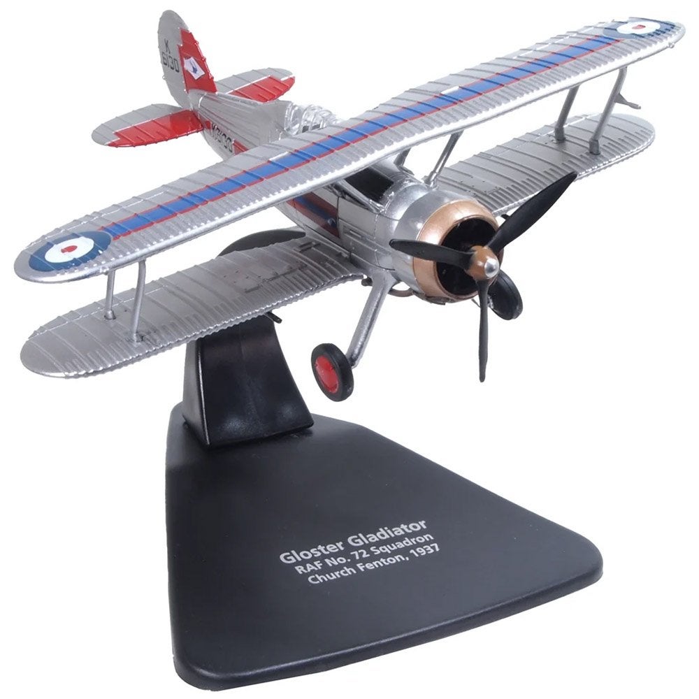 OXFORD GLOSTER GLADIATOR RAF NO.72 SQN.,CHURCH FENTON, 1973 | The Model ...