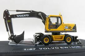 Road Ragers Volvo EW180 B Mobile Wheeled Excavator Australian 1:87 ...