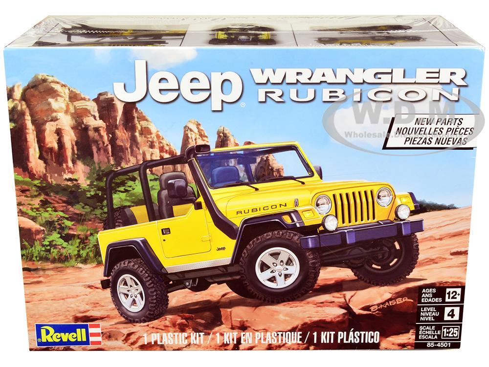 Plastic Model Kit-Jeep Wrangler Rubicon | The Model Emporium Hobby ...