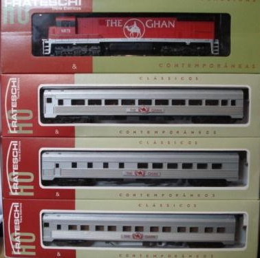 Frateschi HO The Ghan Set C30- 3 x Passenger Cars | The Model Emporium ...