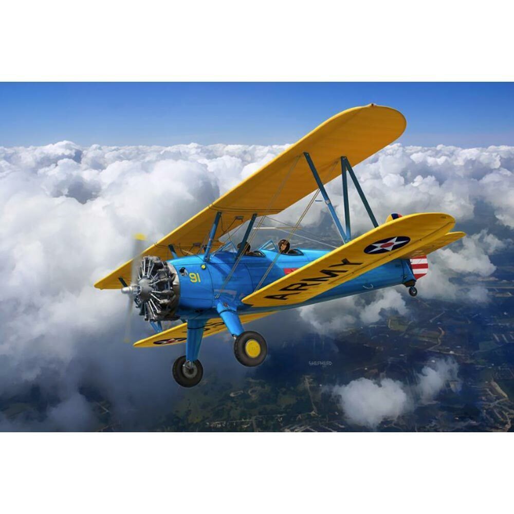 Revell 1/32 Stearman PT-17 Kaydet Plastic Model Kit REV-03837 | The ...