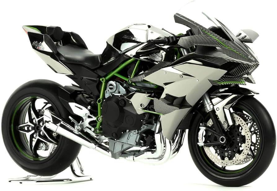 Meng 1/9 Kawasaki Ninja H2R (Pre-coloured Edition) Plastic Model Kit ...